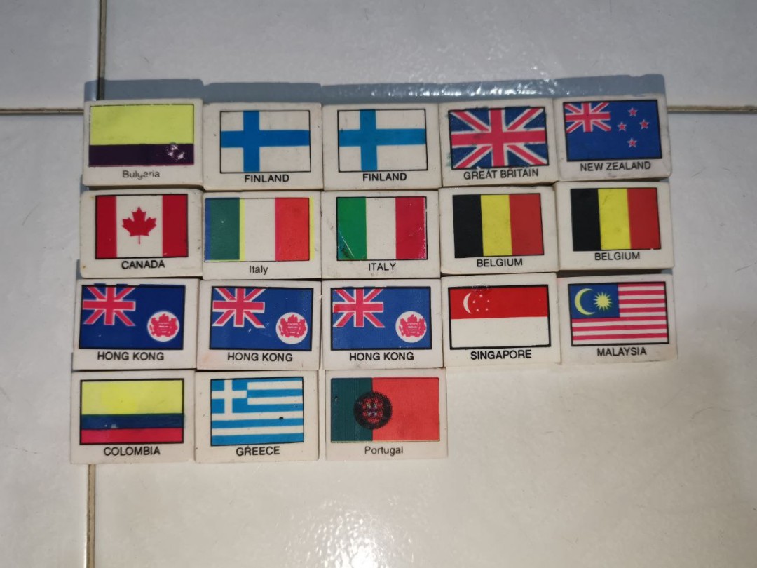 Flag Eraser, Hobbies & Toys, Toys & Games on Carousell