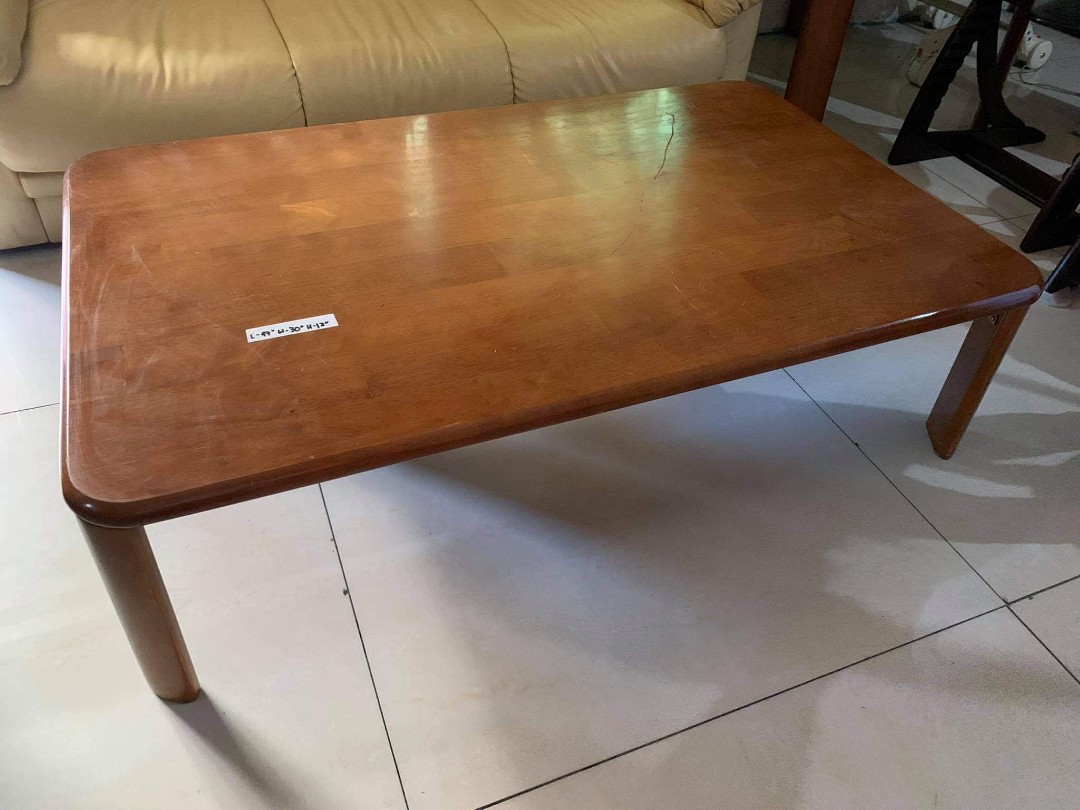 Folding Center Table Japan, Furniture & Home Living, Furniture, Tables ...