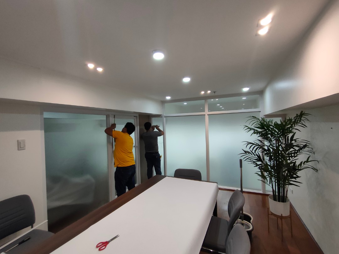 Frosted sticker for glass partition, Business Services, Design ...