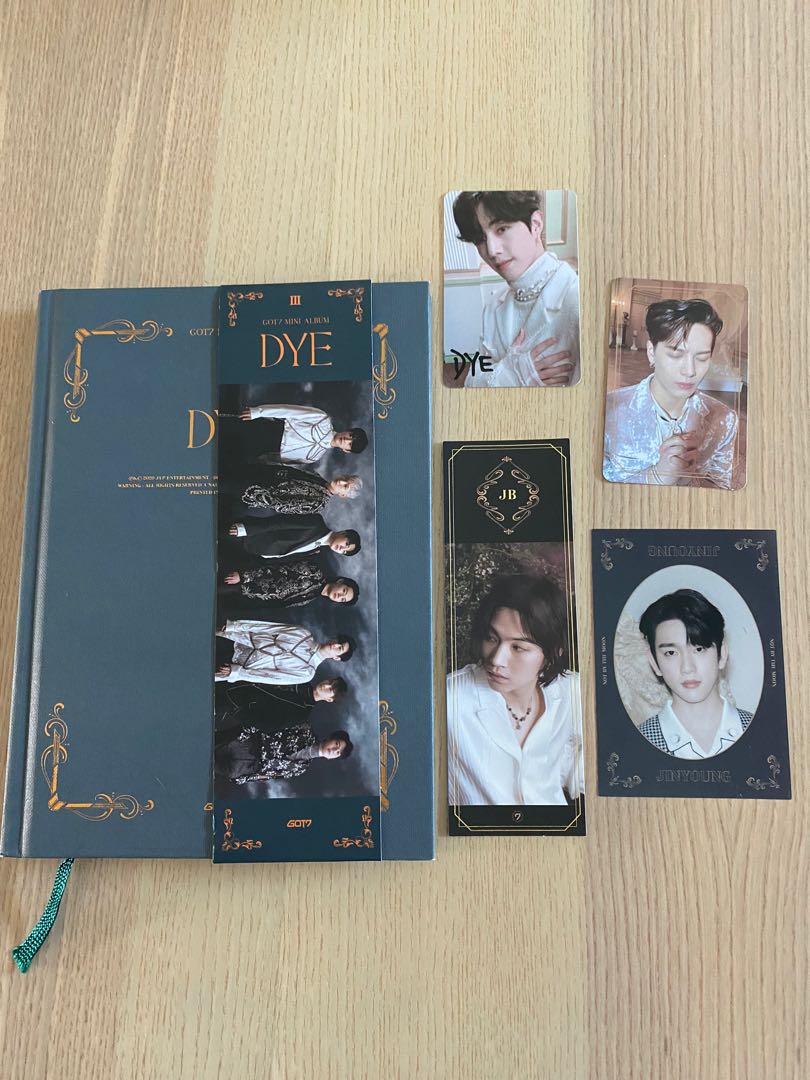( urgent clearance!! ) got7 dye version 3, Hobbies & Toys, Memorabilia ...