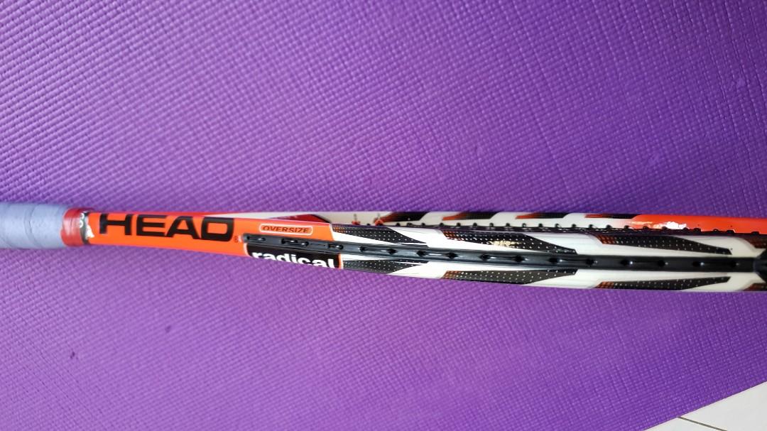 Head Microgel Radical Oversize, Sports Equipment, Sports & Games ...