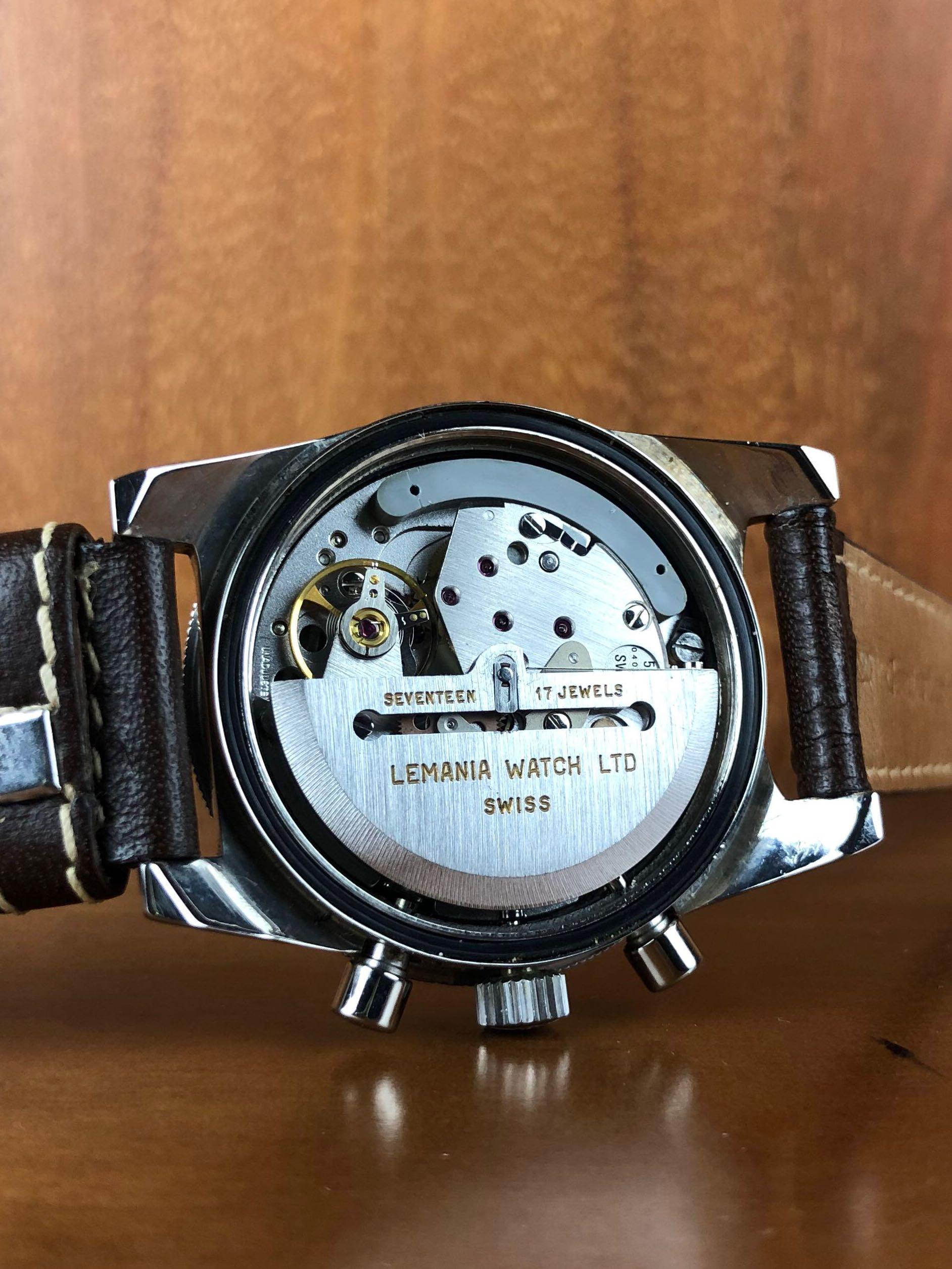 Heuer Lemania 5100 Automatic Chronograph Vintage Pre-Tag Heuer, Luxury ...