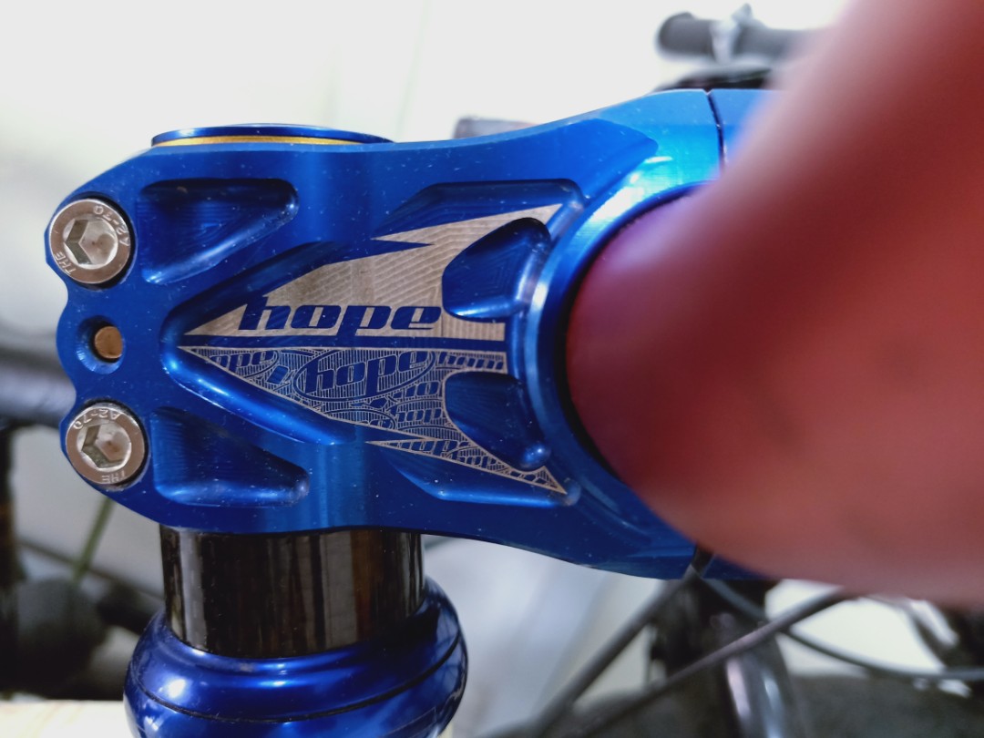HOPE DH mtb stem, Sports Equipment, Bicycles & Parts, Parts ...