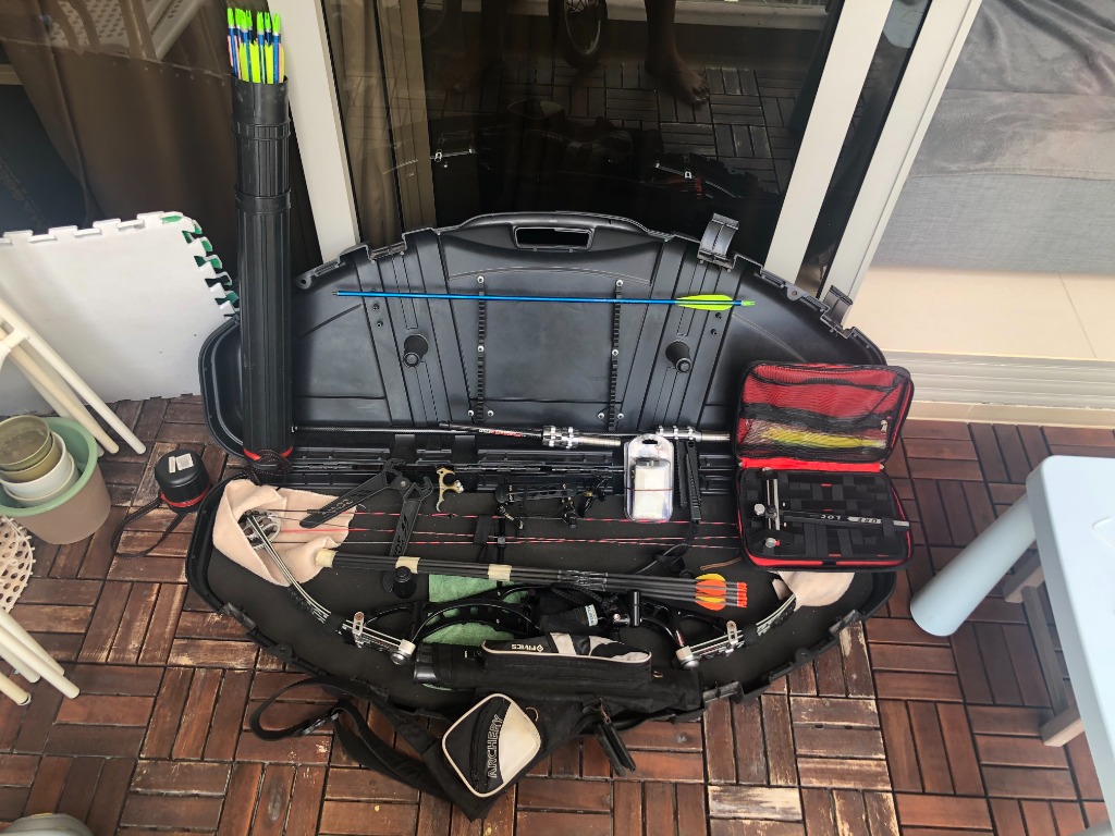 Hoyt Target Archery Compound Bow (Full Set), Hobbies & Toys, Toys ...