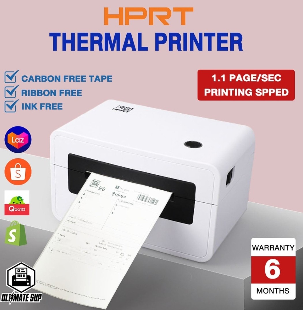 HPRT Printer with bluetooth, Computers & Tech, Printers, Scanners ...