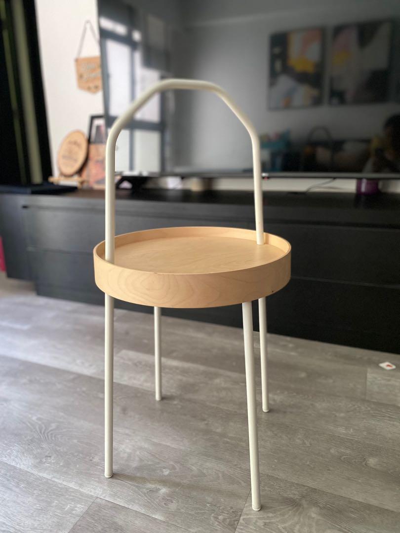 Ikea BURVIK side table, Furniture & Home Living, Furniture, Tables ...