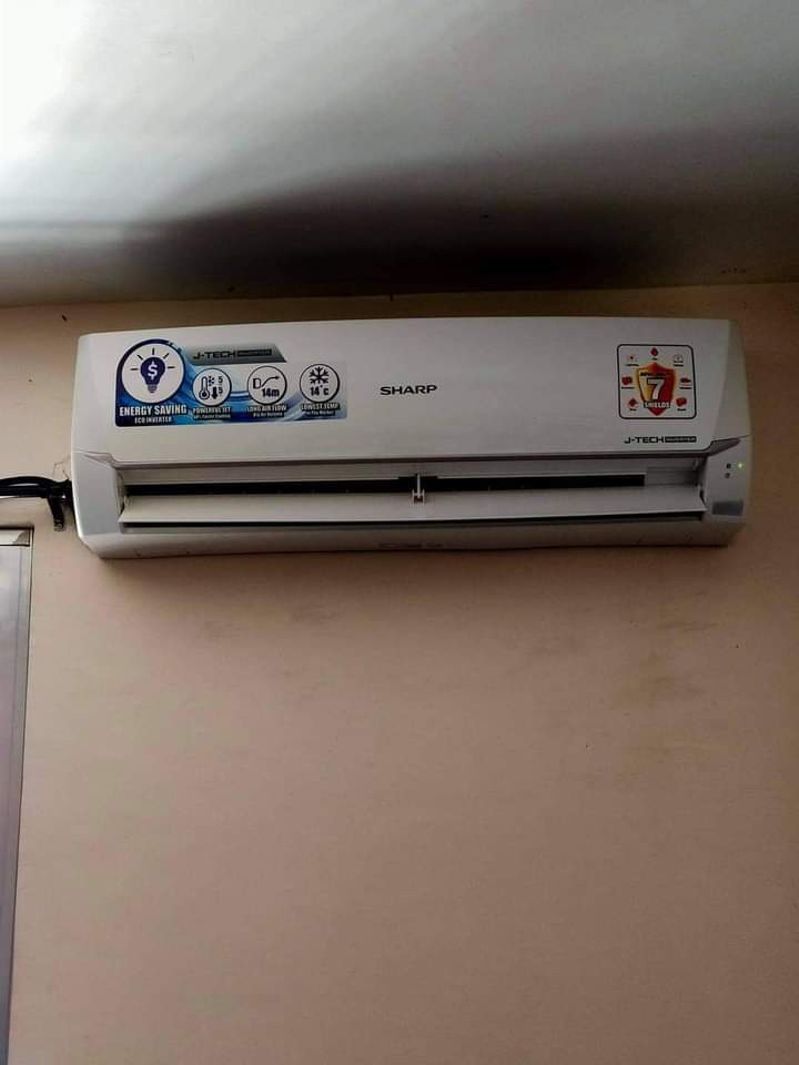 J tech sharp inverter split type aircon with Free installation, TV ...