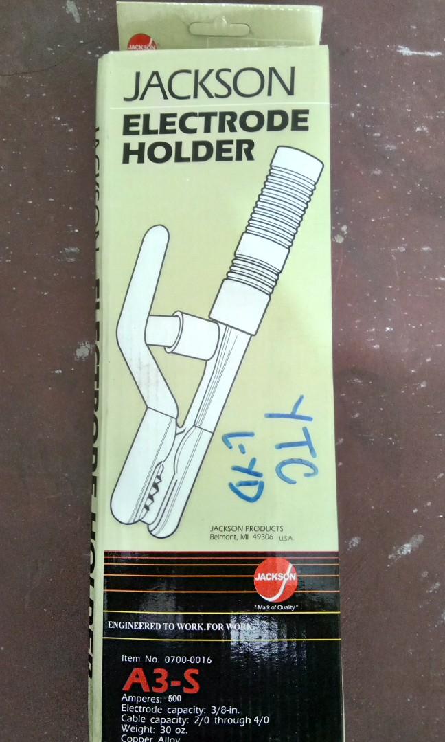 Jackson - 500 amp. Electrode Holder, Commercial & Industrial ...