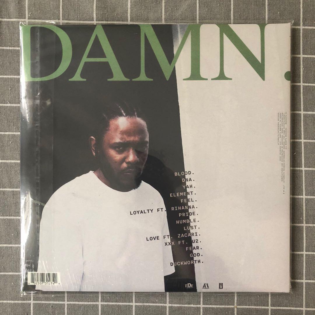 Kendrick Lamar - Damn Vinyl, Hobbies & Toys, Music & Media, Vinyls on ...