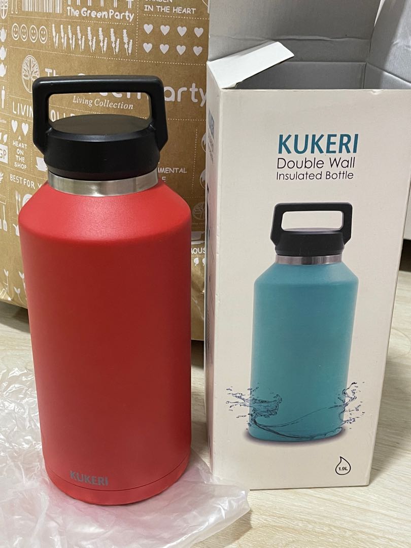 Kukeri Hot/Cold Water Double Wall Insulated Bottle, Furniture & Home ...