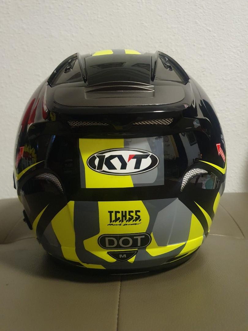 KYT helmet mimetic design, Motorcycles, Motorcycle Accessories on Carousell