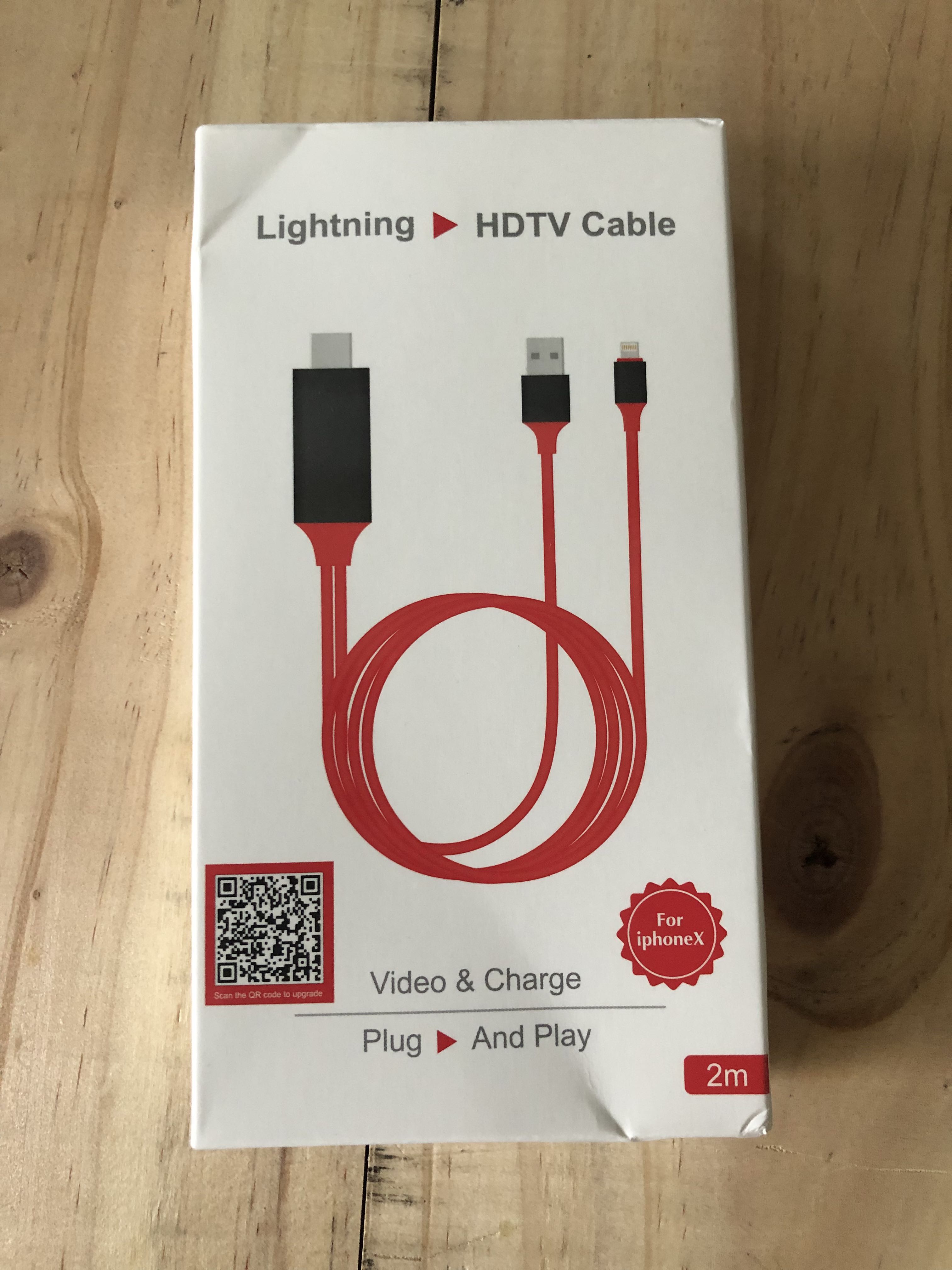 Lightning Cable to HDMI, Computers & Tech, Parts & Accessories, Cables ...