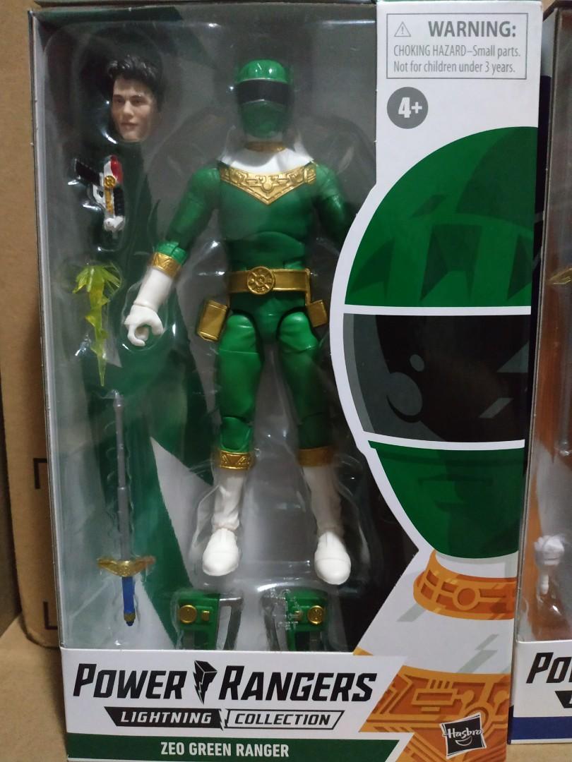 Lightning Collection Power Rangers Zeo Blue Zeo Ranger , Green Zeo ...