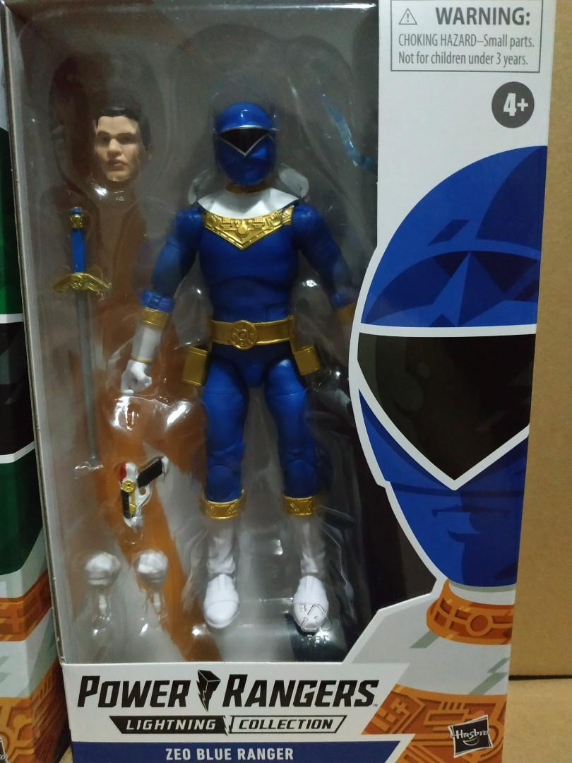 Lightning Collection Power Rangers Zeo Blue Zeo Ranger , Green Zeo ...