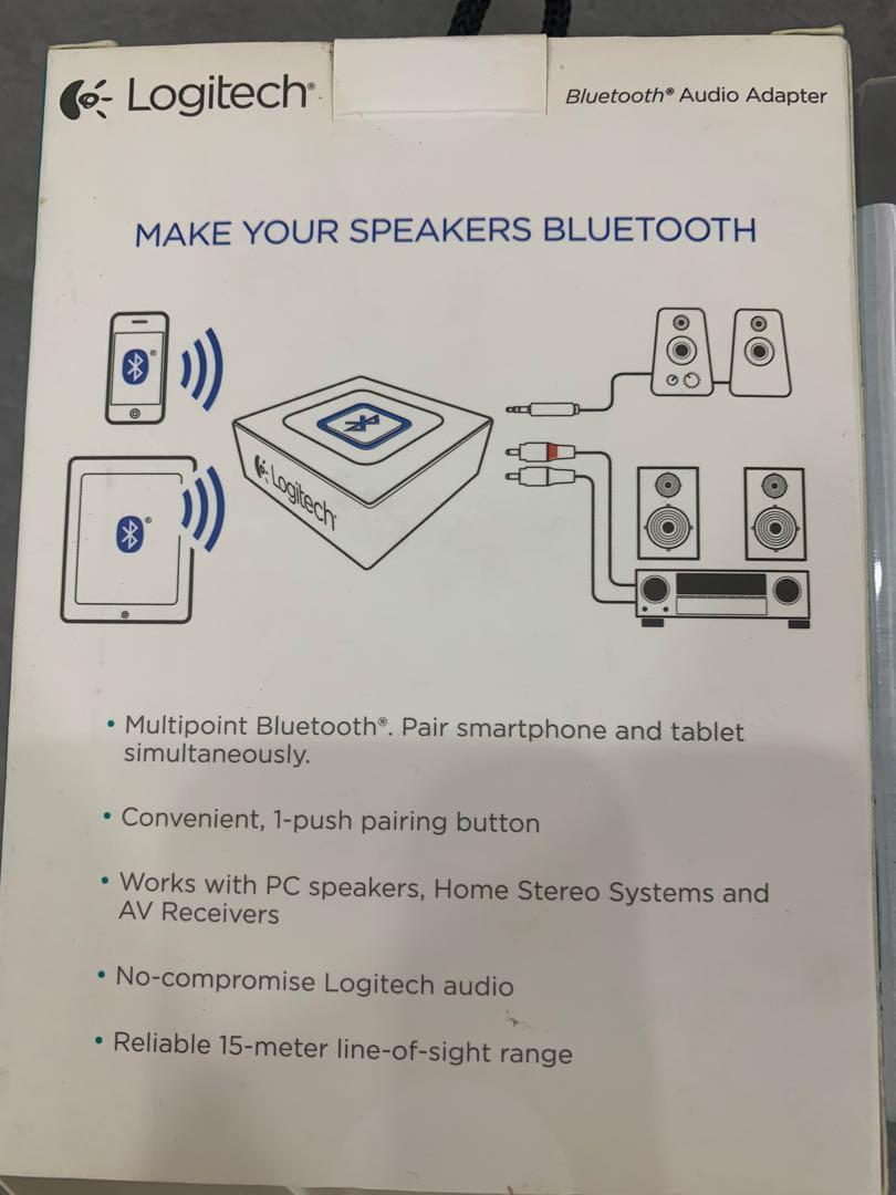 Logitech Bluetooth Audio Adaptor, Audio, Other Audio Equipment on Carousell