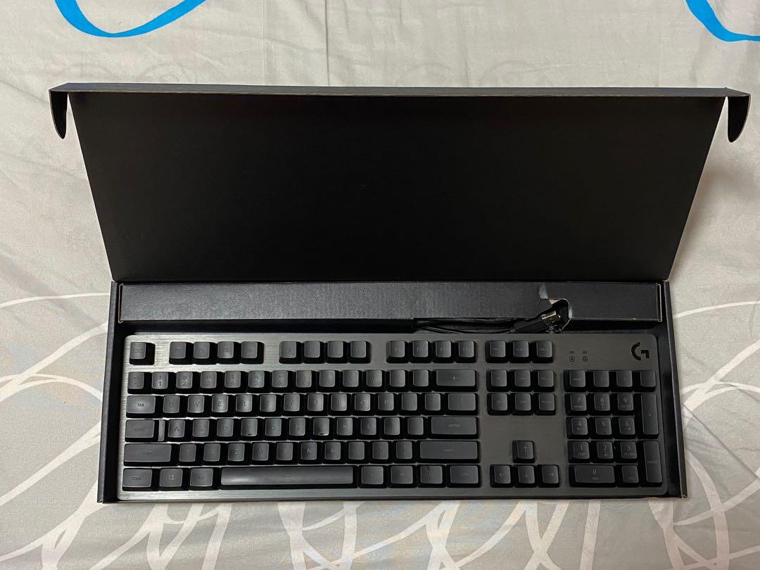 Logitech Gaming Mechanical Keyboard 512 Carbon, Computers & Tech, Parts ...