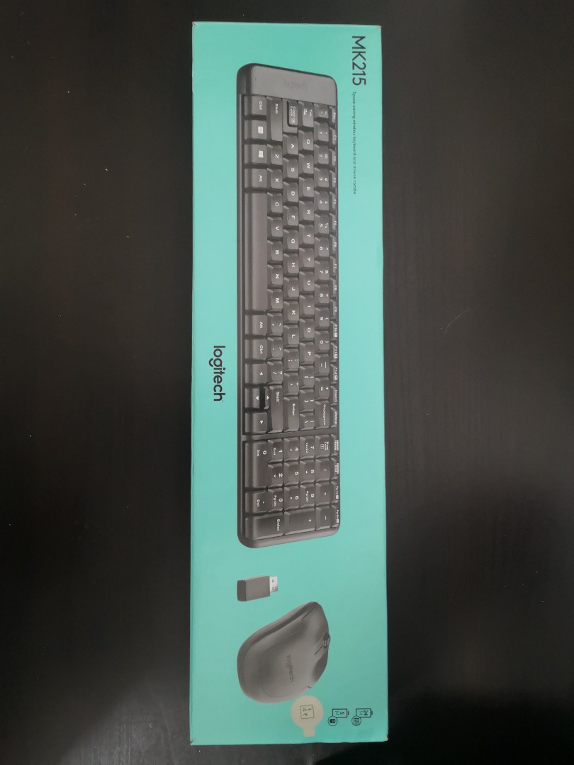 Logitech Mk215 Wireless Keyboard And Mouse Computers And Tech Parts And Accessories Computer
