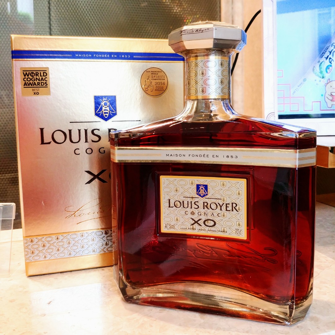 Louis Royer XO 70cl (French Cognac/Brandy) 路易老爺XO 700毫升(法國干邑白蘭地), 嘢食 ...