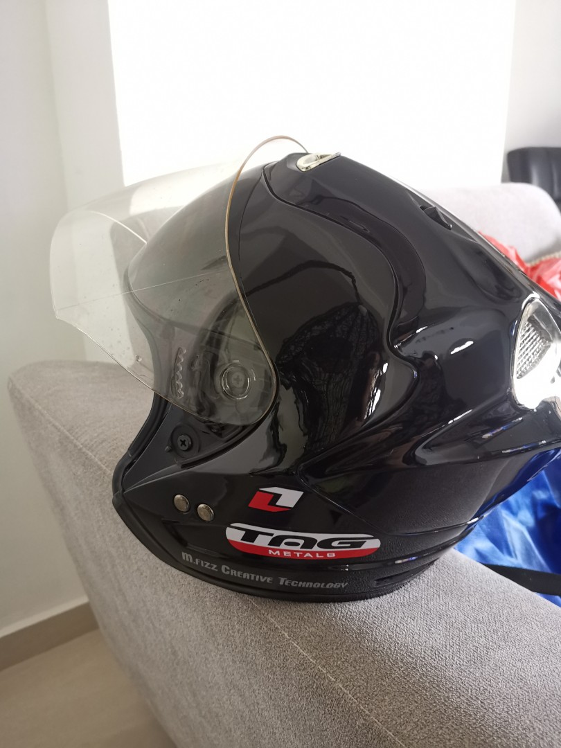 M Fizz Helmet, Motorcycles, Motorcycle Accessories on Carousell
