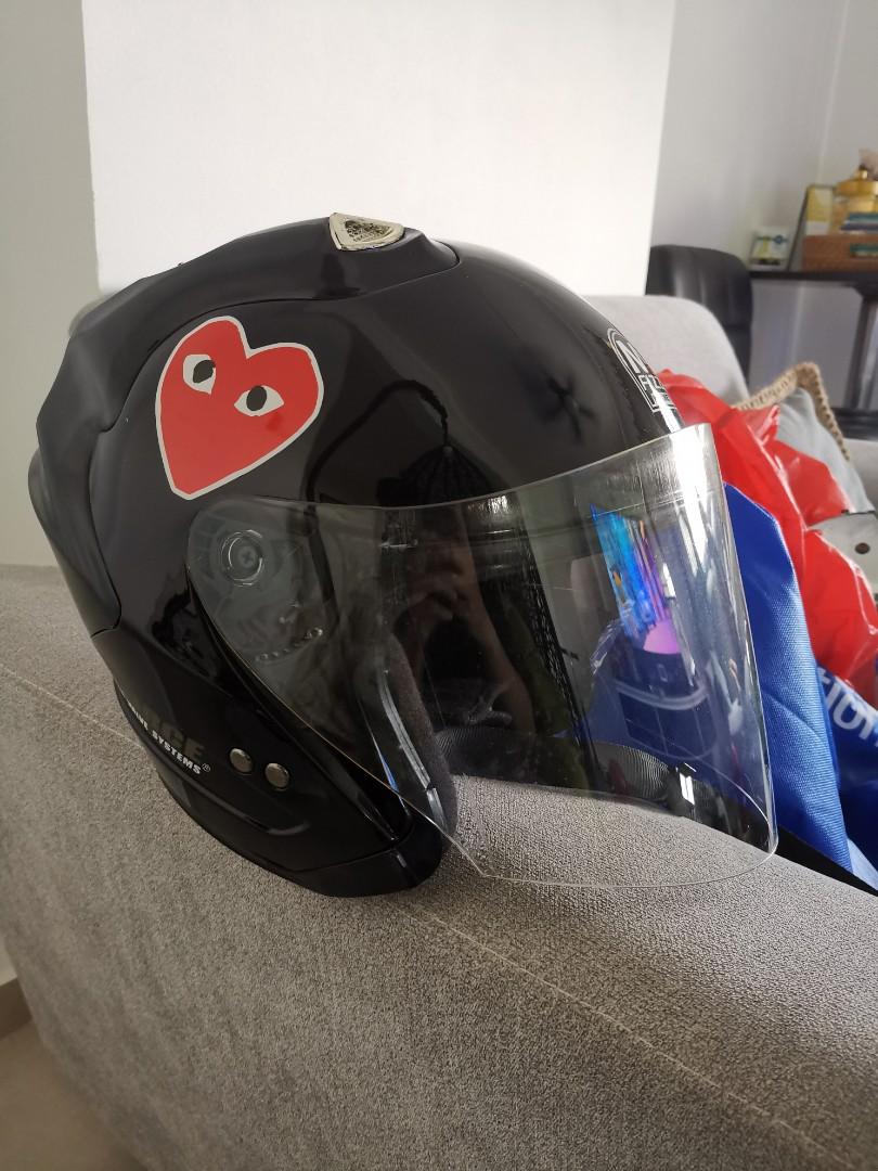 M Fizz Helmet, Motorcycles, Motorcycle Accessories on Carousell