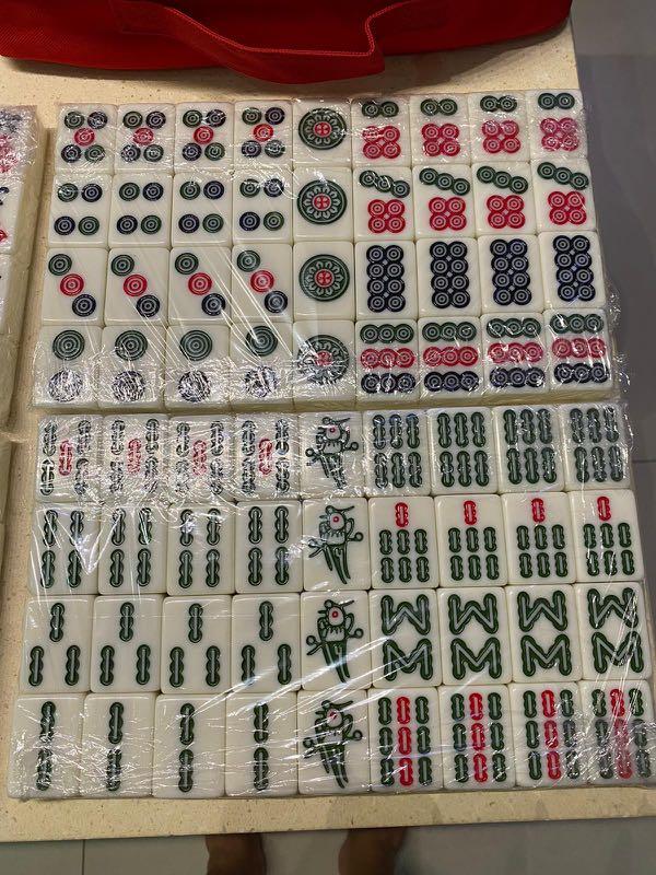 Mahjong Tiles Set (Jade white), Hobbies & Toys, Toys & Games on Carousell