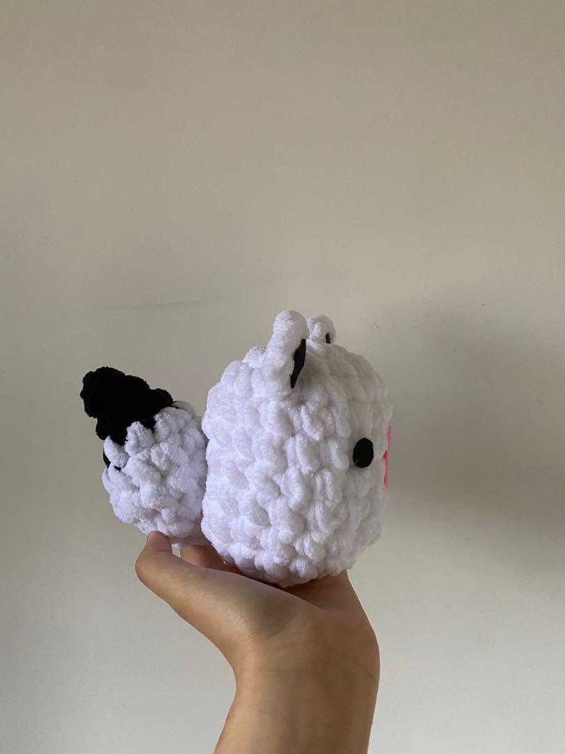 mini fubuki fubuzilla crochet amigurumi soft toy, Hobbies & Toys ...