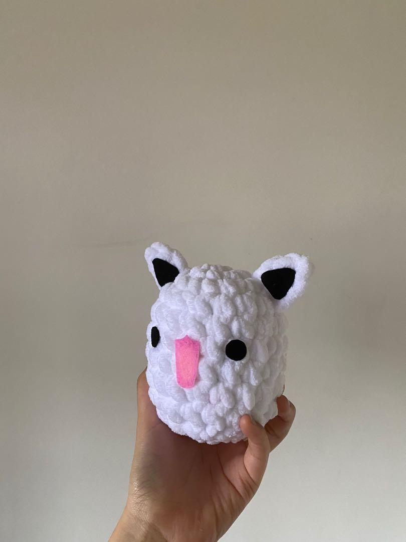 mini fubuki fubuzilla crochet amigurumi soft toy, Hobbies & Toys ...
