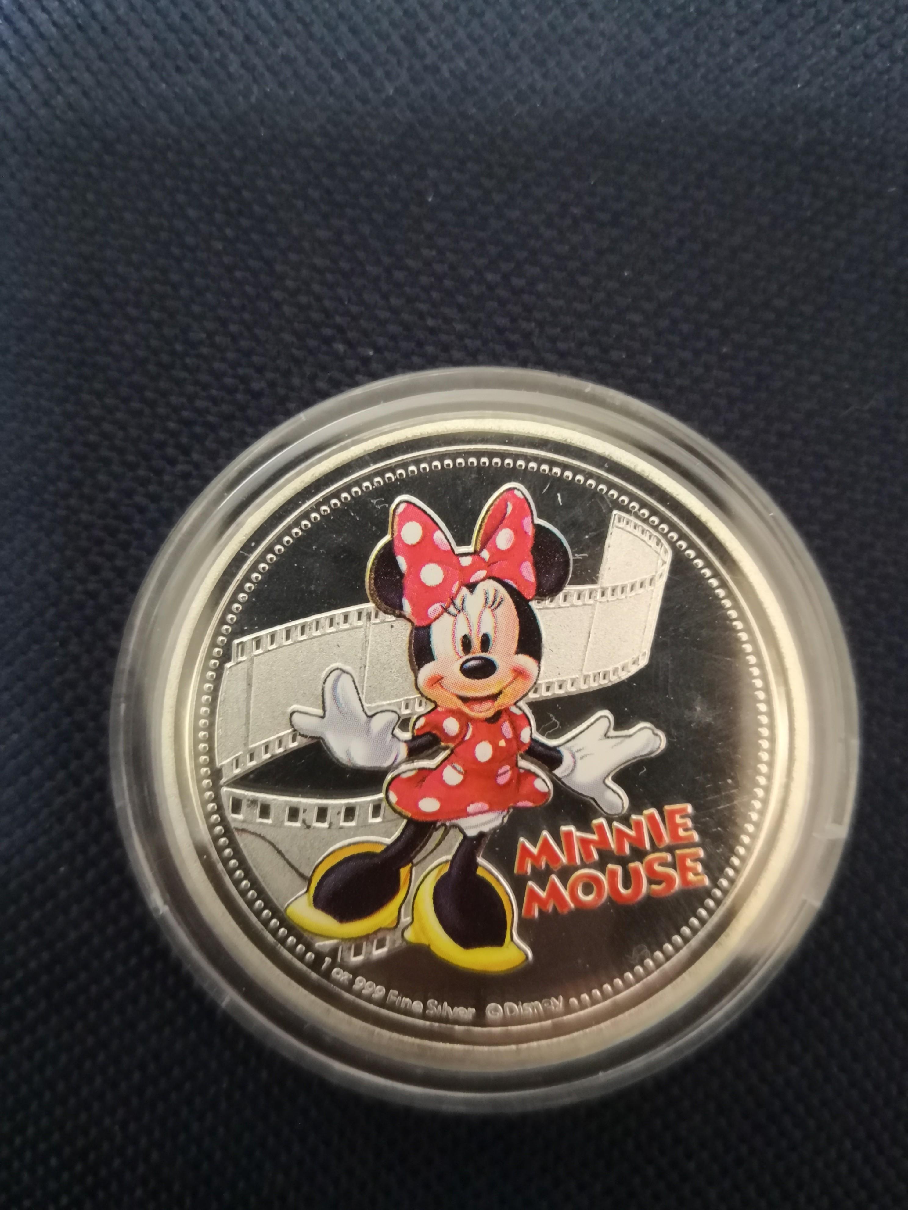 Minnie Mouse纪念币, Hobbies & Toys, Collectibles & Memorabilia, Currency ...