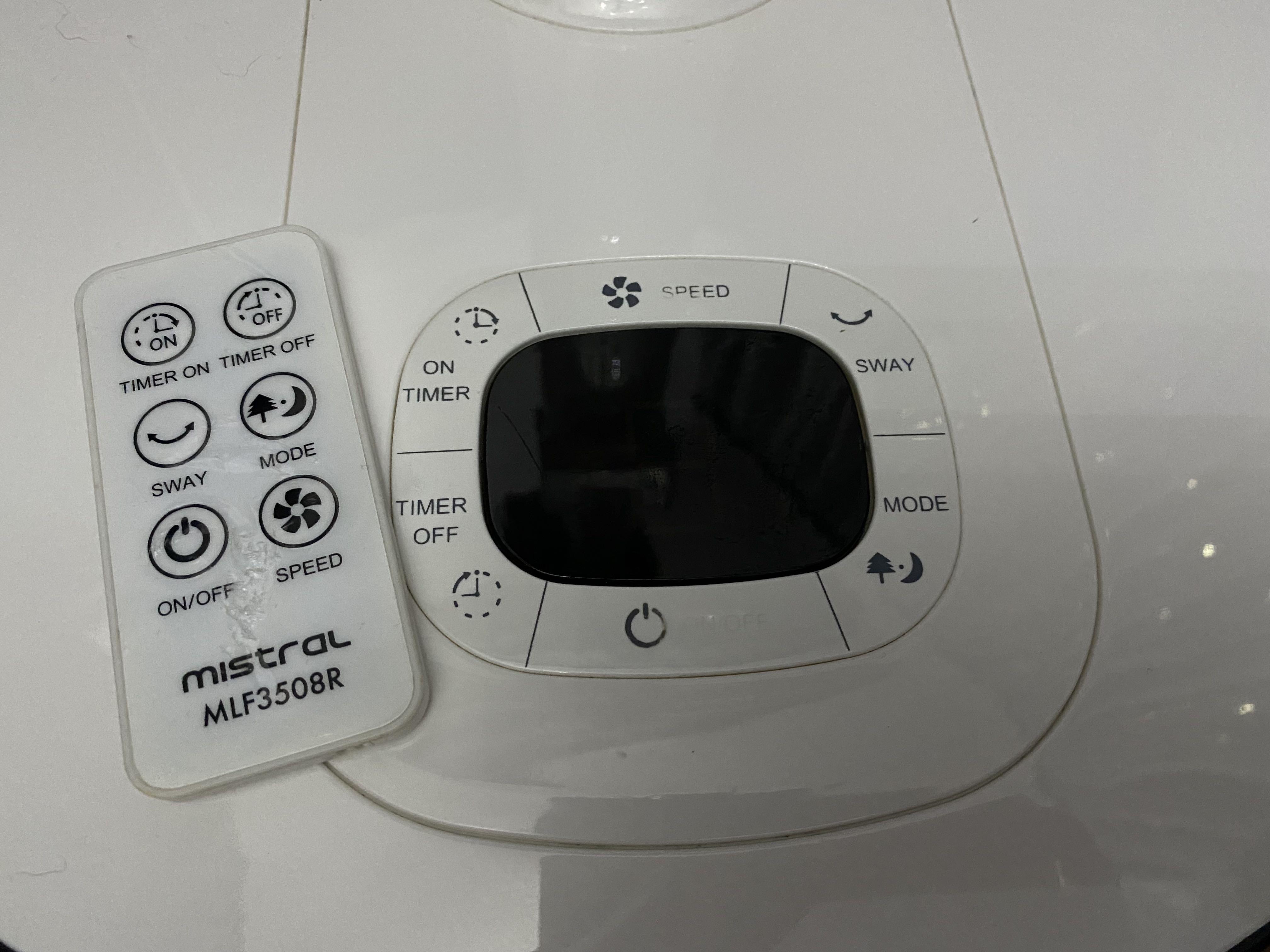 Mistral 14” Remote Slide Fan, Furniture & Home Living, Lighting & Fans ...