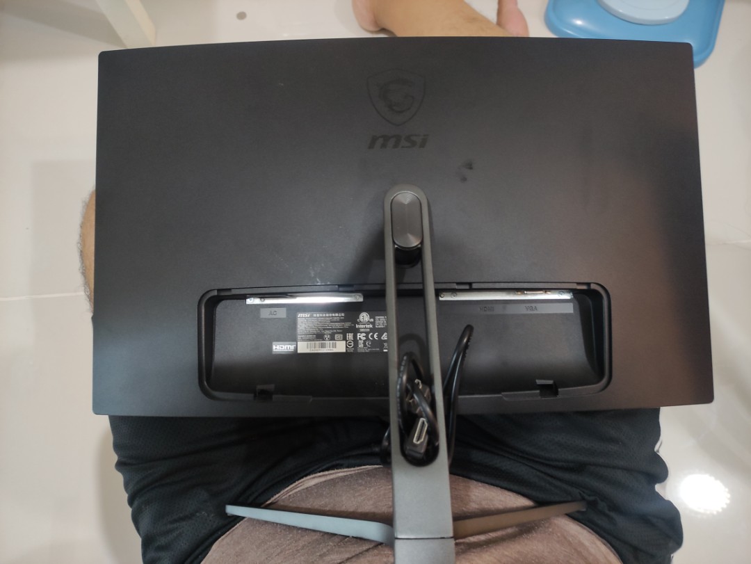 MSI G24 Series Curved Gaming Monitor, Computers & Tech, Parts ...