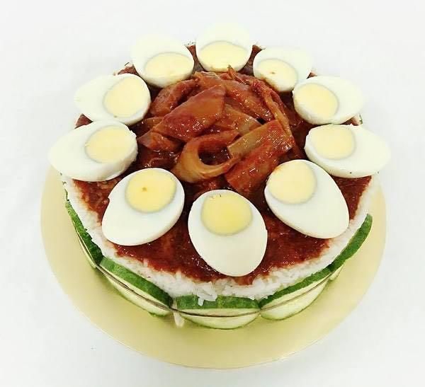 Nasi Lemak Cake for special occasions, Food & Drinks, Rice & Noodles on ...