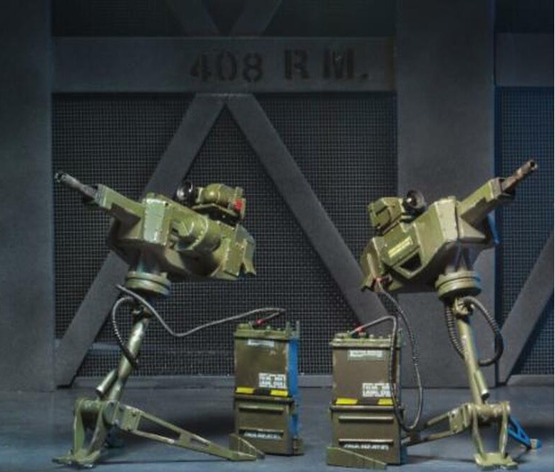 NECA Aliens Weapon Pack Sentry Gun x 2 Hasbro Marvel Legends DC Mattel ...