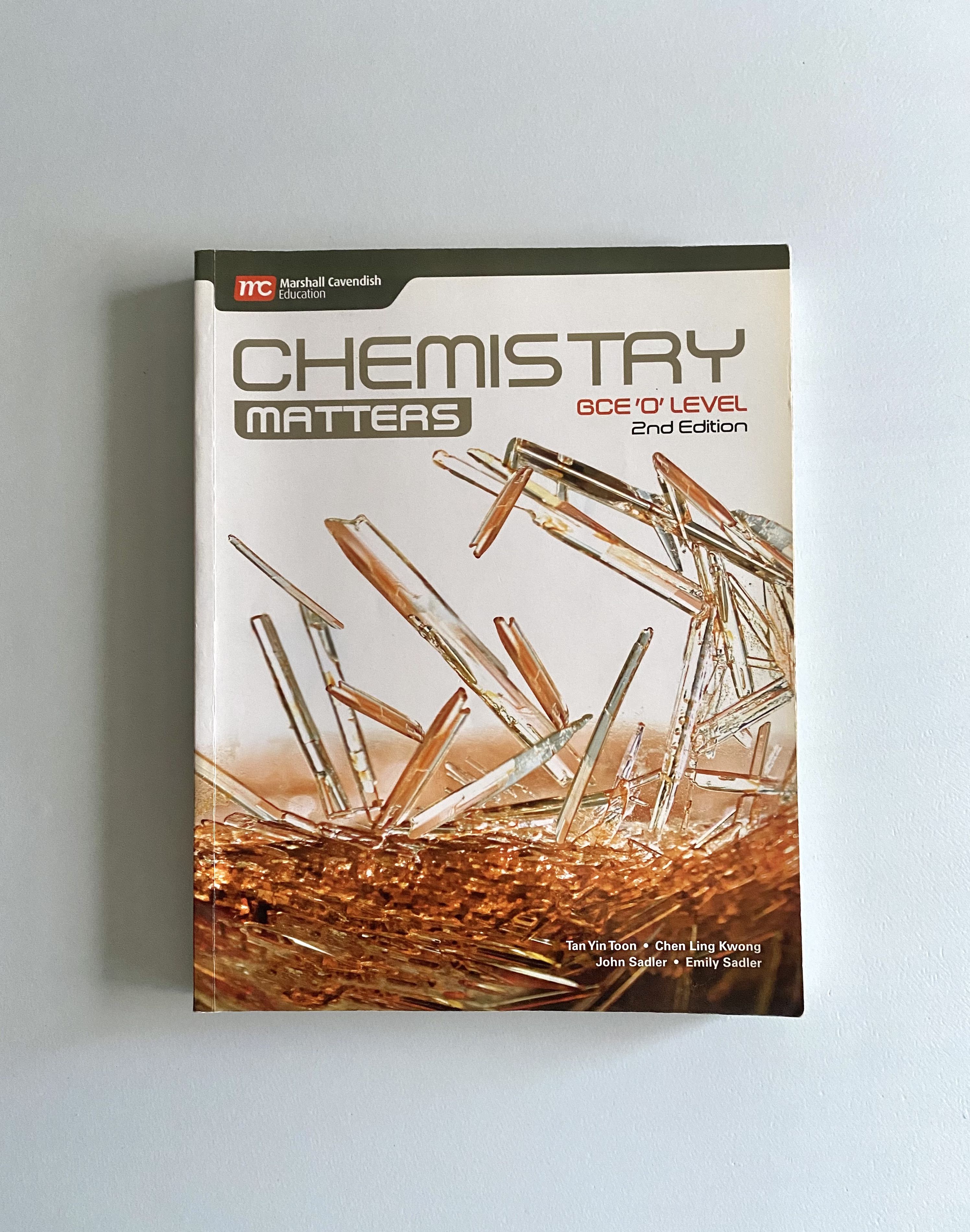 o level chemistry textbook marshall cavendish, Hobbies & Toys, Books & Magazines, Textbooks on ...