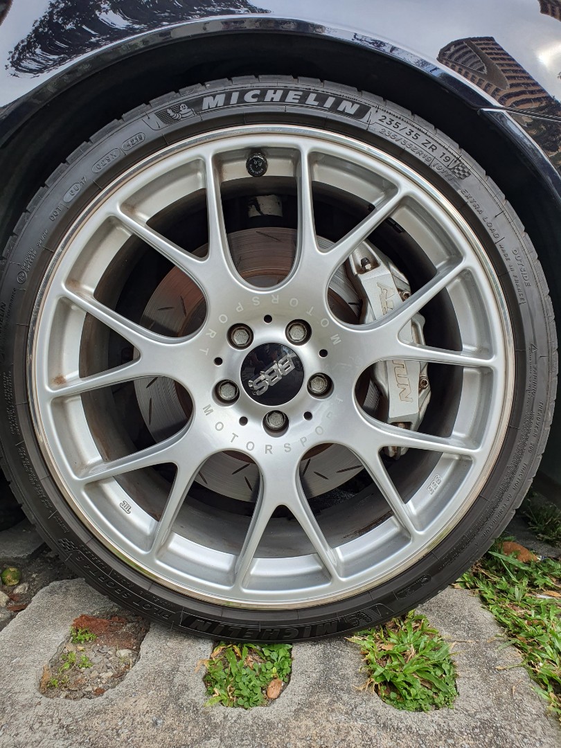 Original 19 inch BBS CH-R MotorSports Rims, Car Accessories, Tyres ...