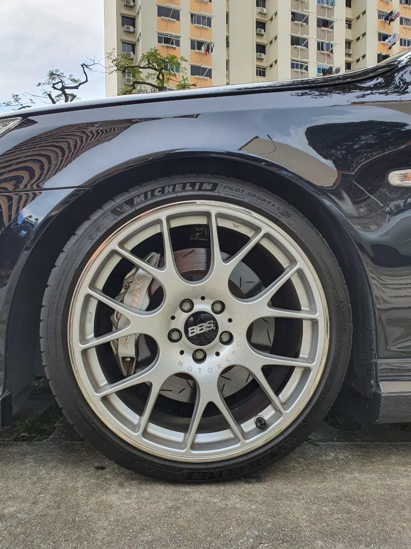 Original 19 inch BBS CH-R MotorSports Rims, Car Accessories, Tyres ...