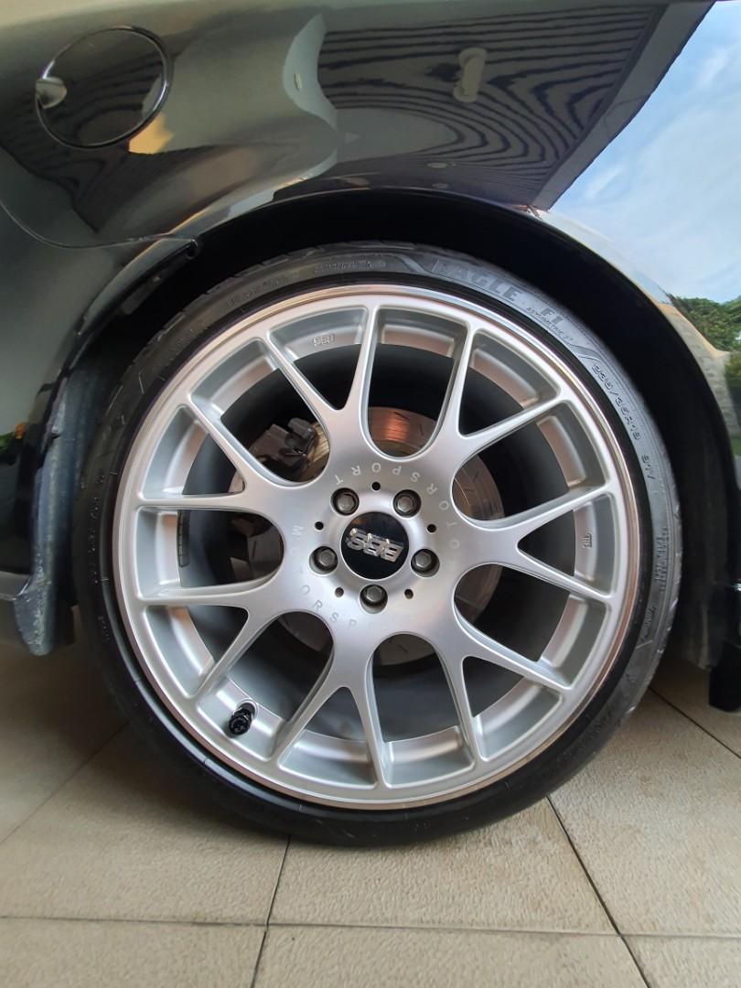 Original 19 inch BBS CH-R MotorSports Rims, Car Accessories, Tyres ...