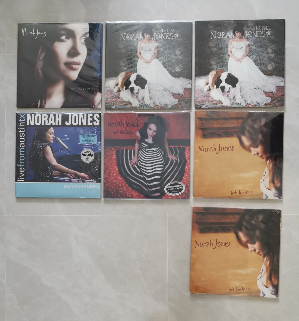 Original norah Jones vinyl LP turntable record phono audiophile ...