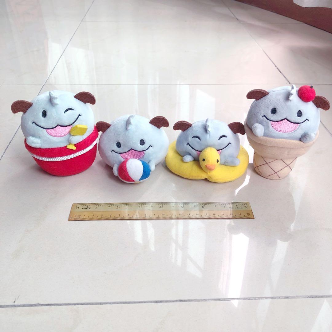 ORIGINAL RIOT GAMES Mini Summer Poro 4-Pack, Hobbies & Toys ...