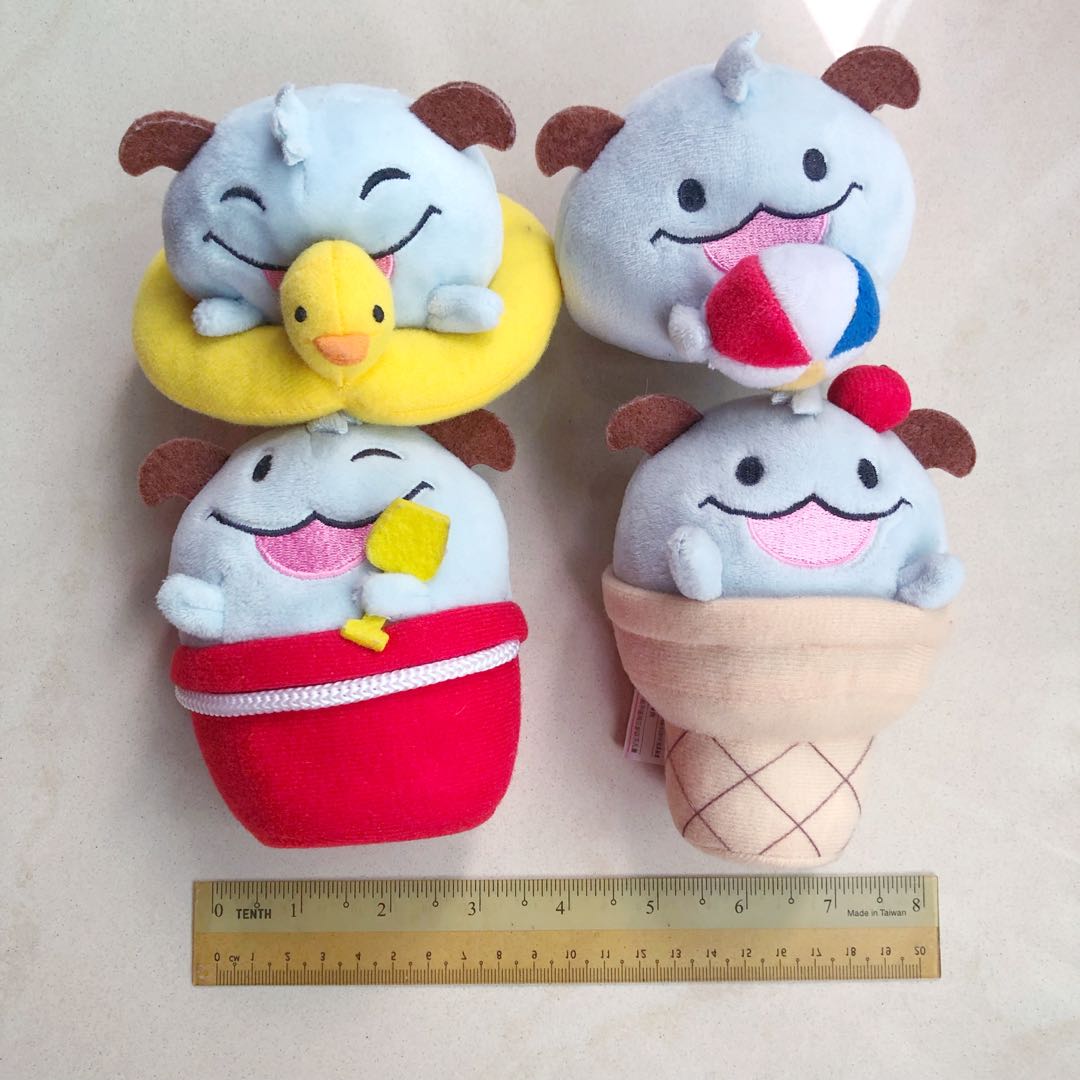 ORIGINAL RIOT GAMES Mini Summer Poro 4-Pack, Hobbies & Toys ...