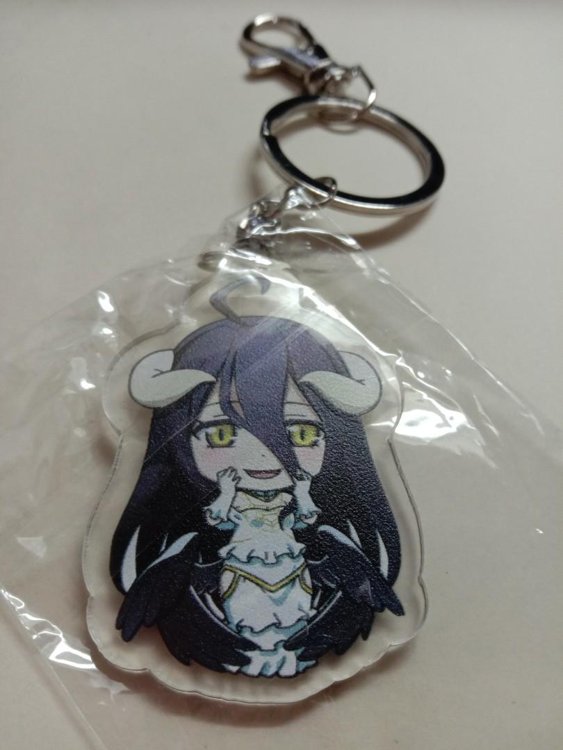 Overlord Albedo Shalltear Bloodfallen Acrylic Keychains, Hobbies & Toys ...