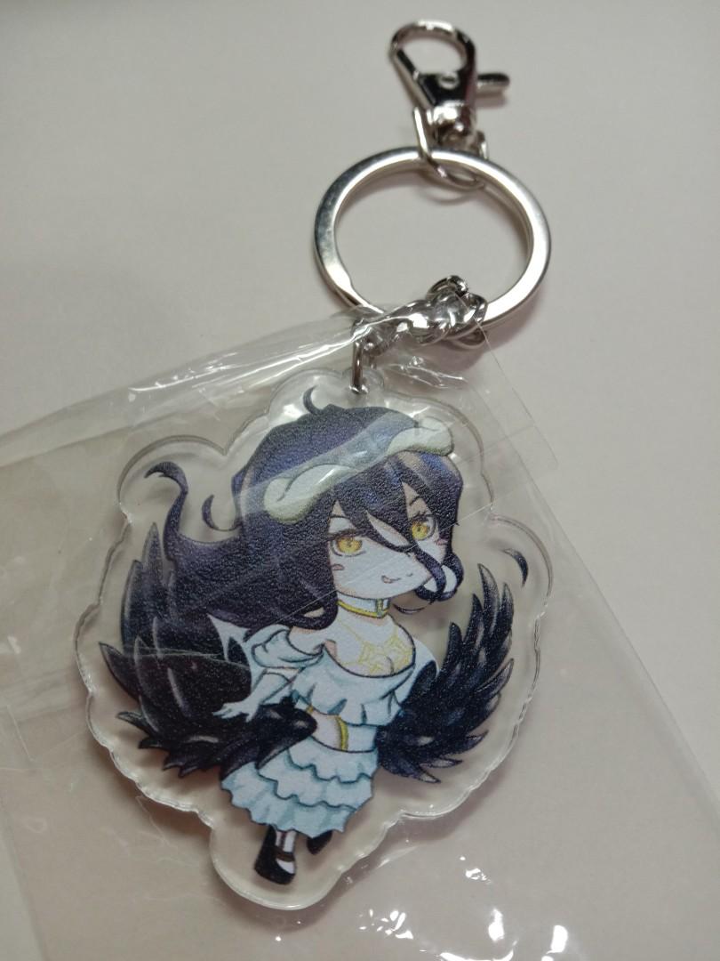 Overlord Albedo Shalltear Bloodfallen Acrylic Keychains, Hobbies & Toys ...