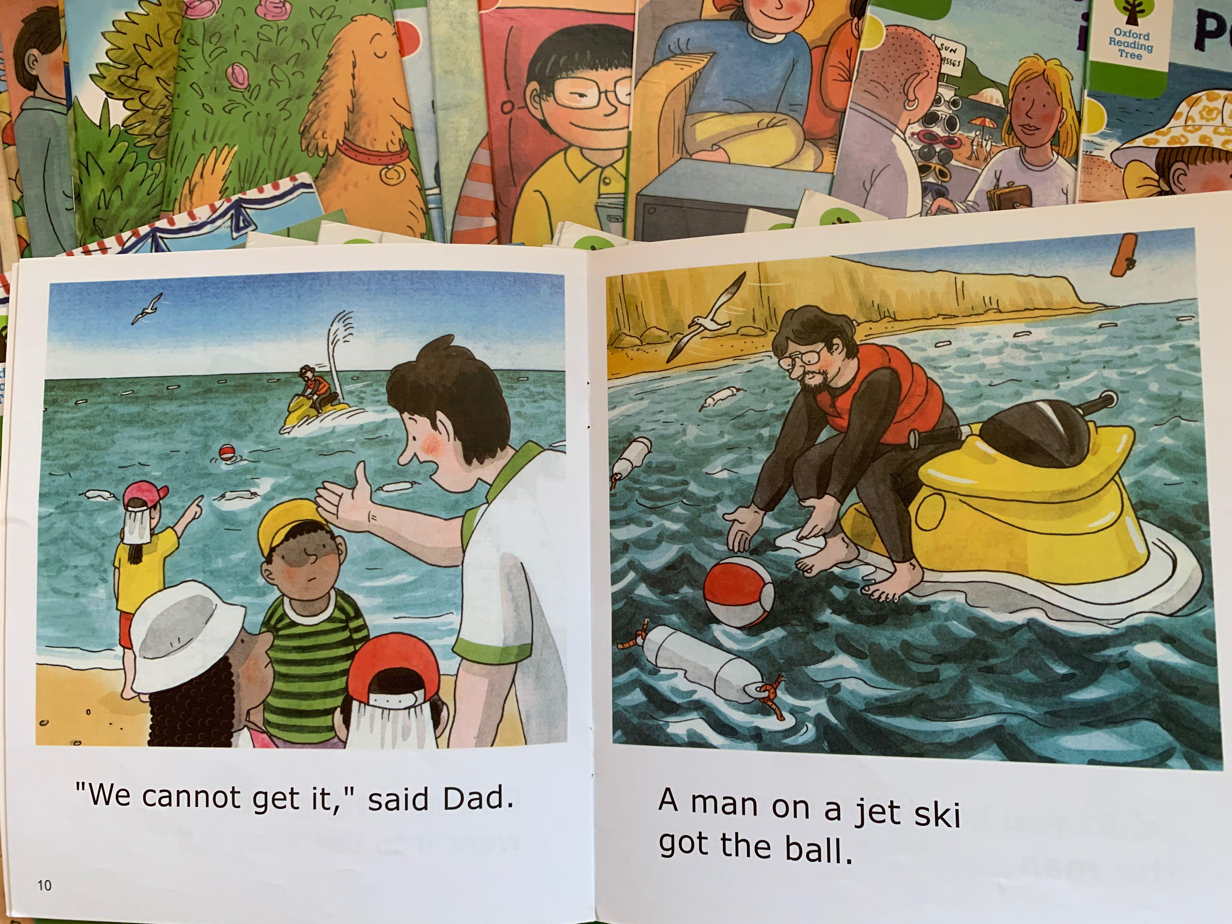 Oxford Reading Tree level 1-2(total 130+books) Reading audio pen ...