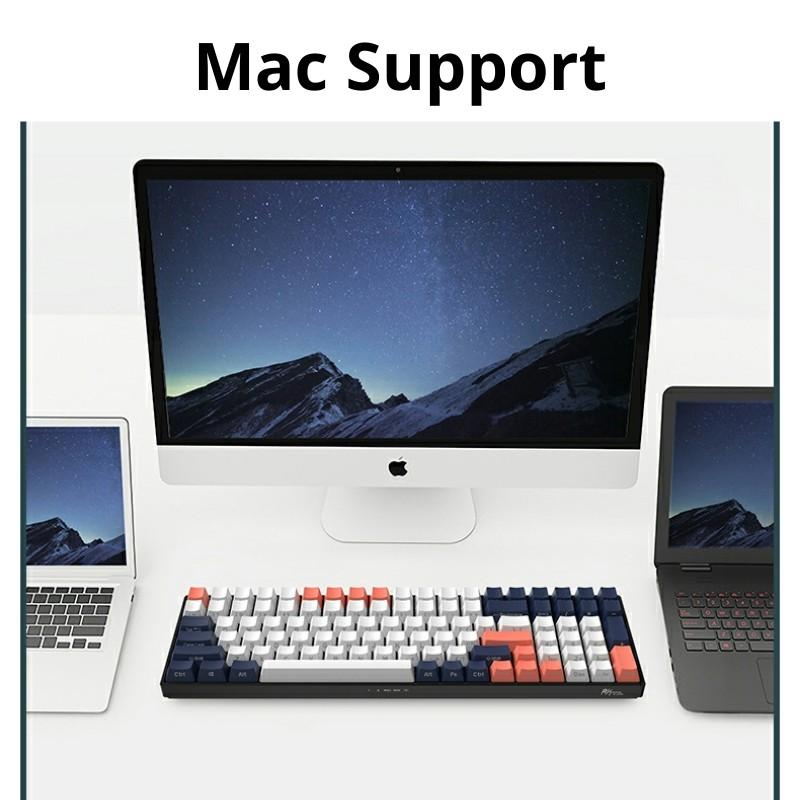 RK860 Bluetooth/Wired Hot Swappable 1800 Compact Full Sized Royal ...