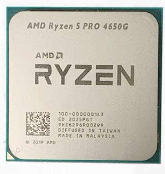 AMD Ryzen 5 Pro 4650G with Vega 7 Integrated Graphics - 6 Cores 12 ...