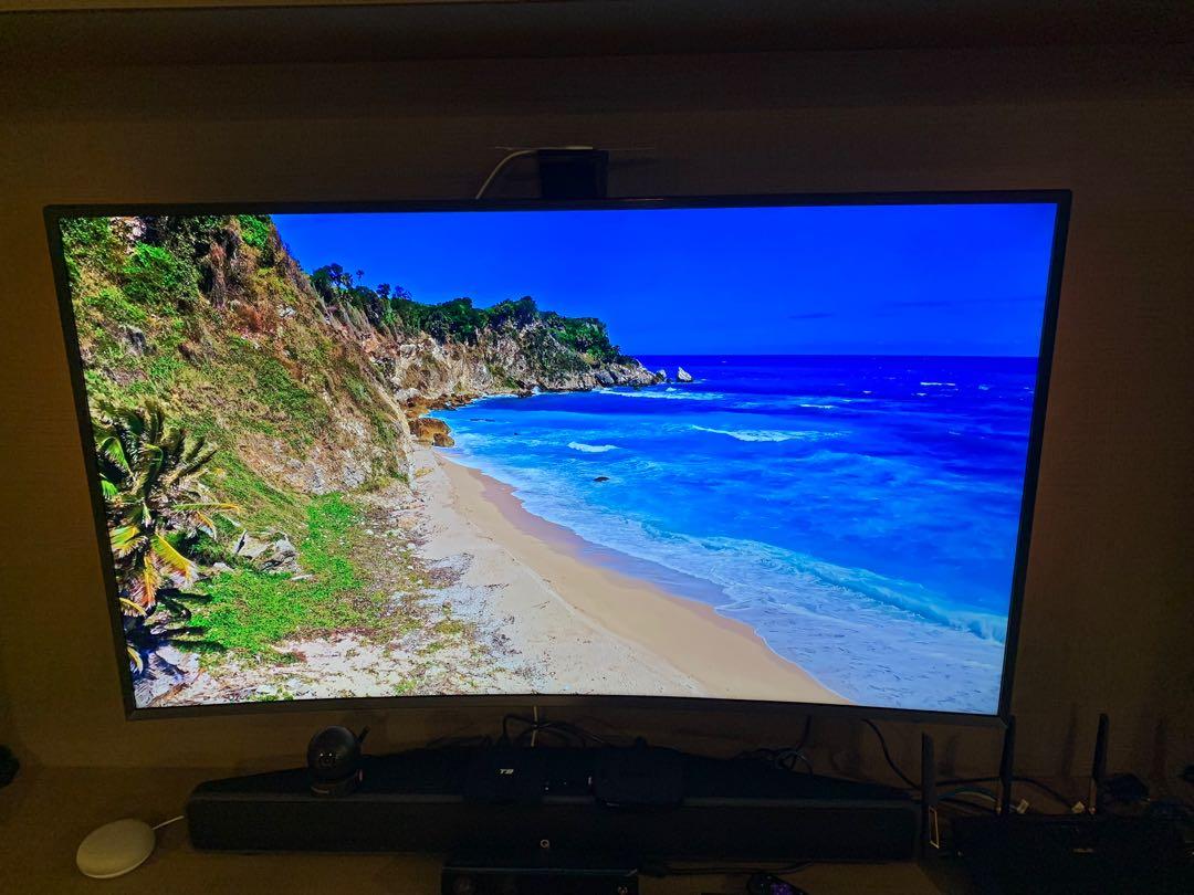 Samsung UHD 4K 3D smart tv. UA55JU7500, TV & Home Appliances, TV & Entertainment, TV on Carousell