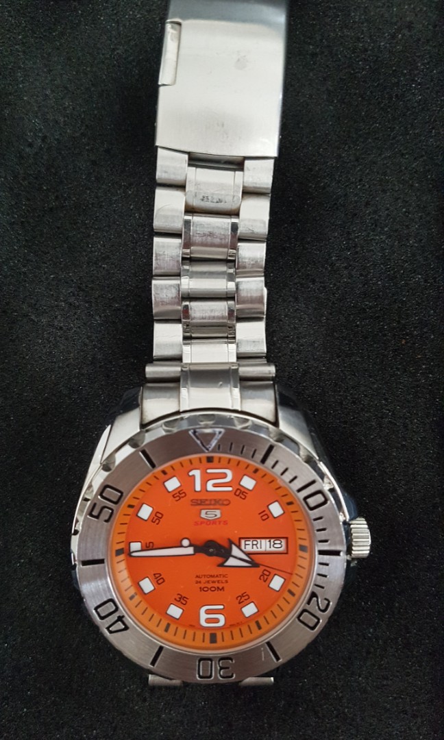 Seiko 5 Monster 43mm dial, Men's Fashion, Watches & Accessories ...