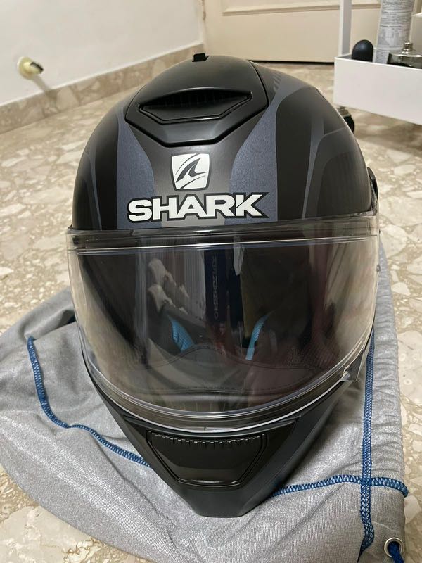 Shark Full Face Helmet, Motorcycles, Motorcycle Accessories on Carousell