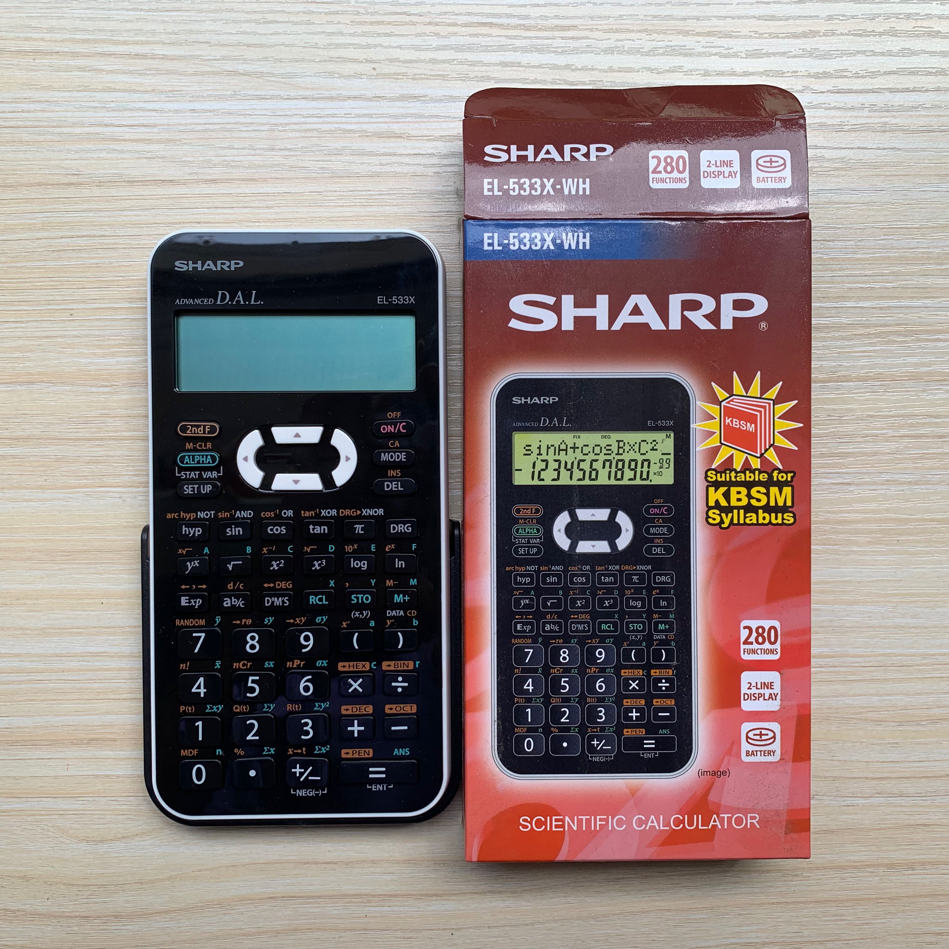 Sharp Calculators, Hobbies & Toys, Stationery & Craft, Stationery ...