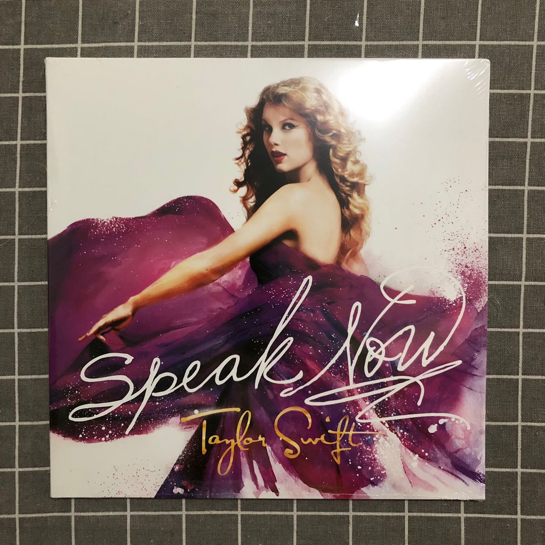 Taylor Swift - Speak Now Vinyl, Hobbies & Toys, Music & Media, Vinyls ...