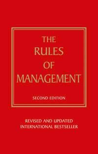 The Rules of Management: Rules of Management 4th Edition, Hobbies ...